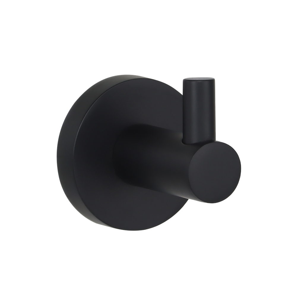 Robe Hook 300 Series in Black CC-BTH-ROBE300-BC – Copper Creek Hardware