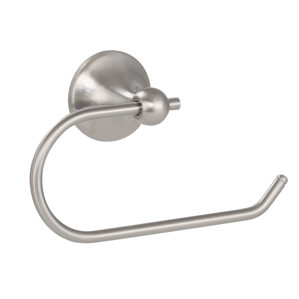 Euro Paper Holder 100 Series in Satin Nickel CC-BTH-E-TISSUE100-SN