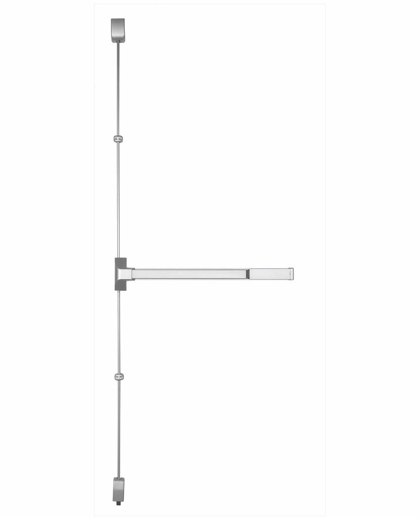 48" Wide Commercial Fire Rated Grade 1 Vertical Rod Panic Exit Device ...
