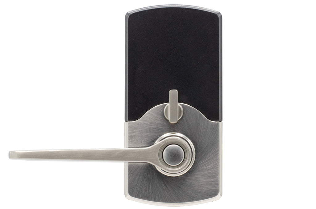 Compact Touchscreen Digital Lock with Zane Lever in Stainless Finish ...