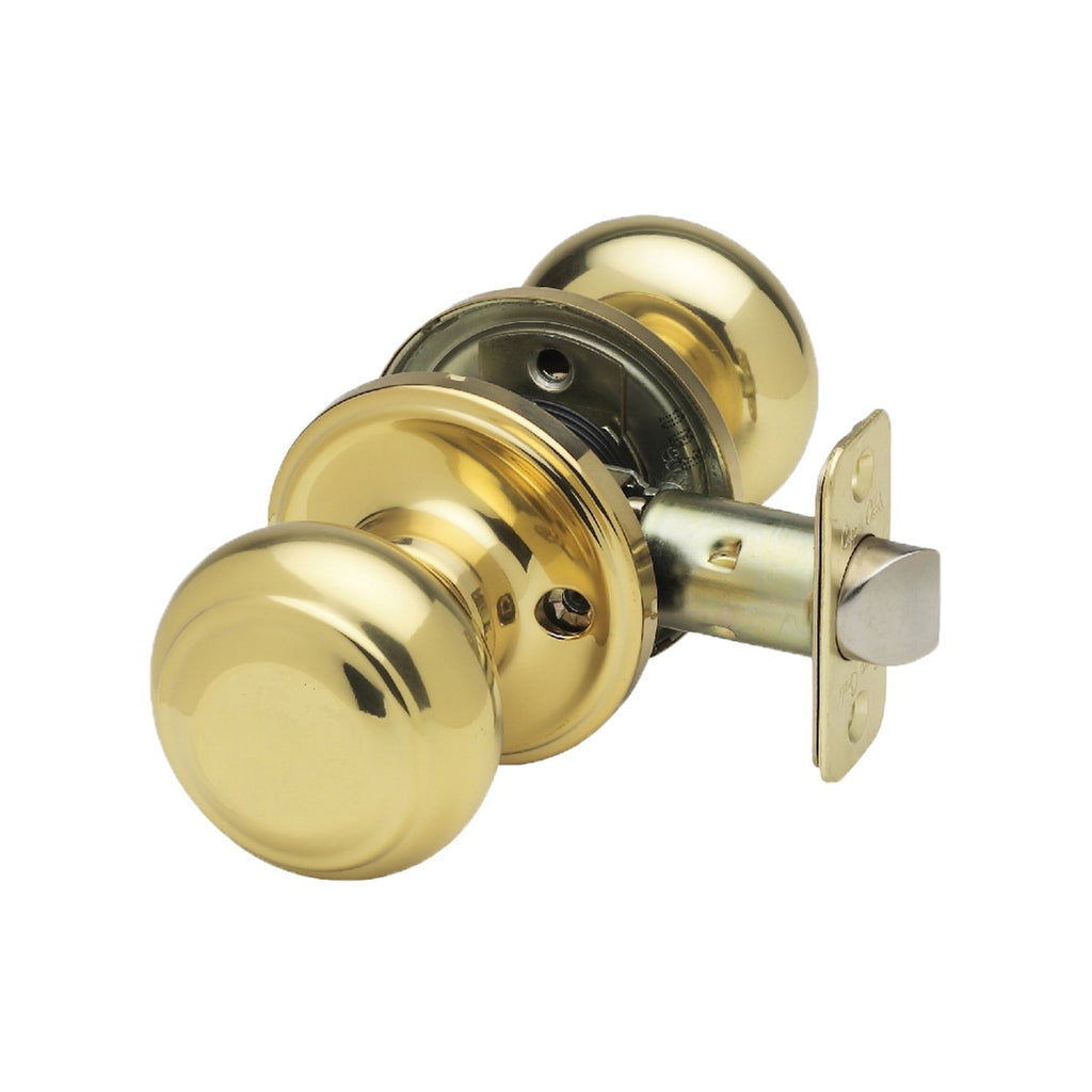Colonial Knob in Polished Brass | CK2020PB – Copper Creek Hardware